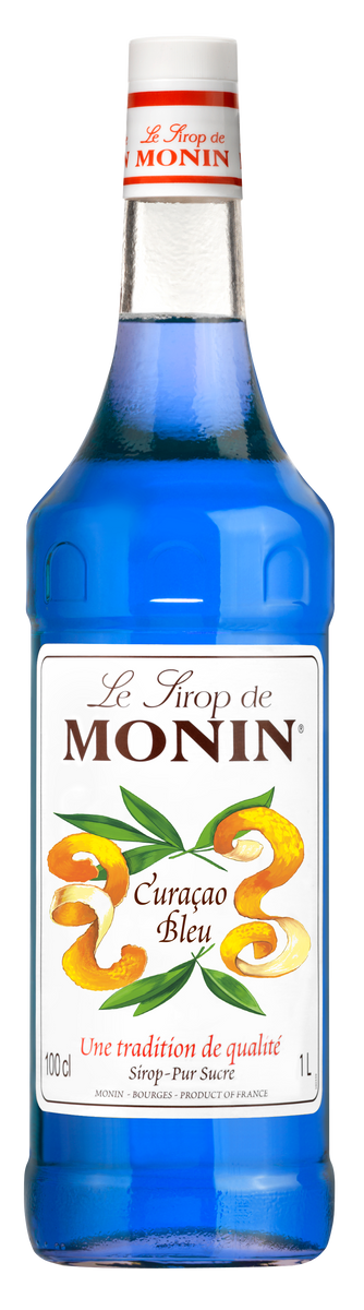 Monin Blue Curacao Syrup 1000ml | Liquid Island